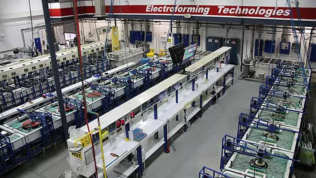 Optiforms Capabilities Include Electroforming and